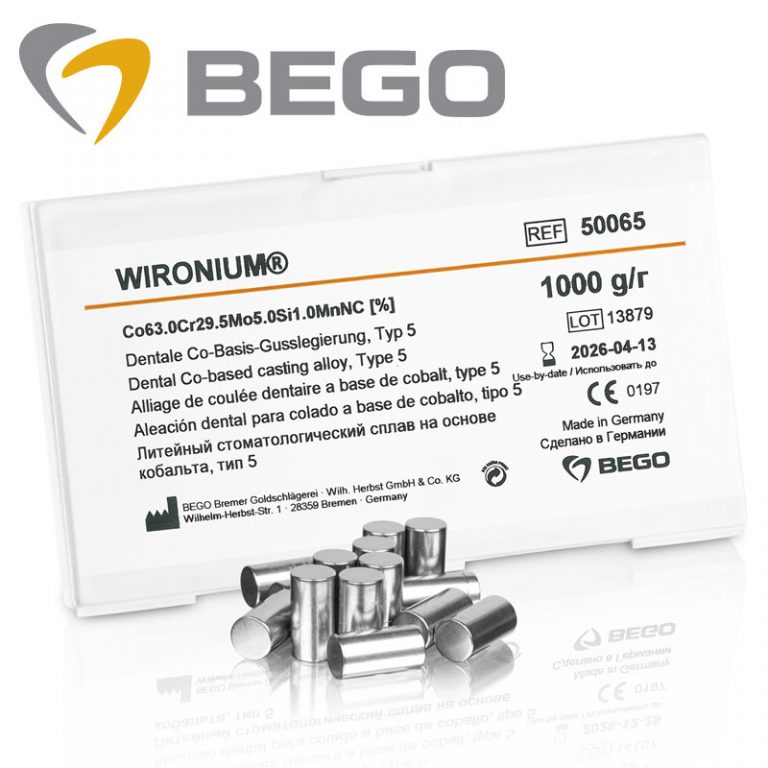 Wironium – Cobalt chrome partial denture alloy 1 Kg | Metrodent