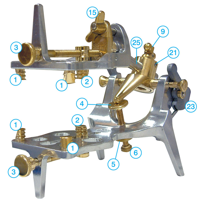 Galetti ‘The Original’ – Plasterless fixed plane articulator (19th ...