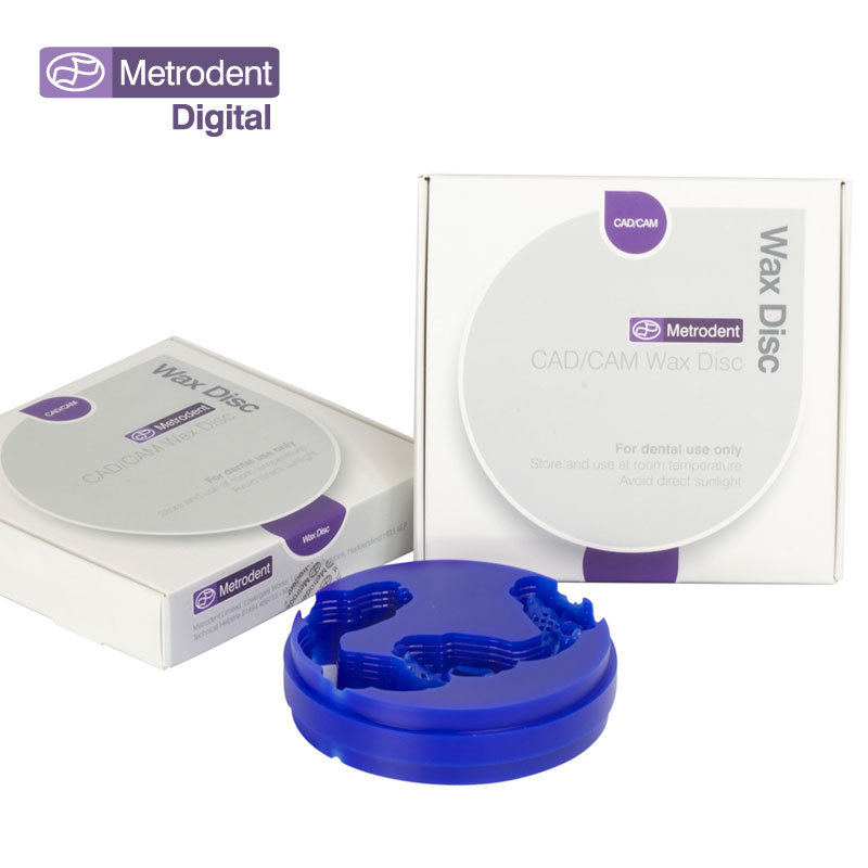 Metrodent Wax Discs – Blue ø98 mm various | Metrodent