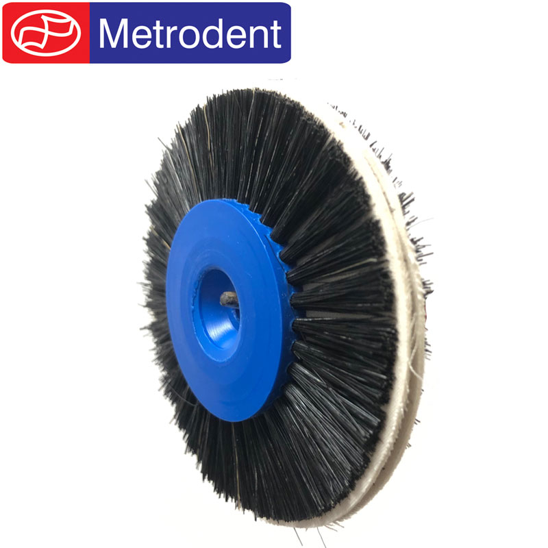 86P – Calico Interleaved Lathe Brush Ø 80 mm x Pack 10 | Metrodent
