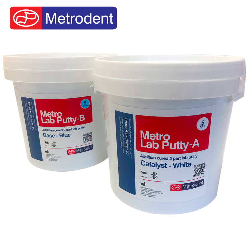 Metro Lab Putty – 2 part addition cured (90 shore hardness) | Metrodent