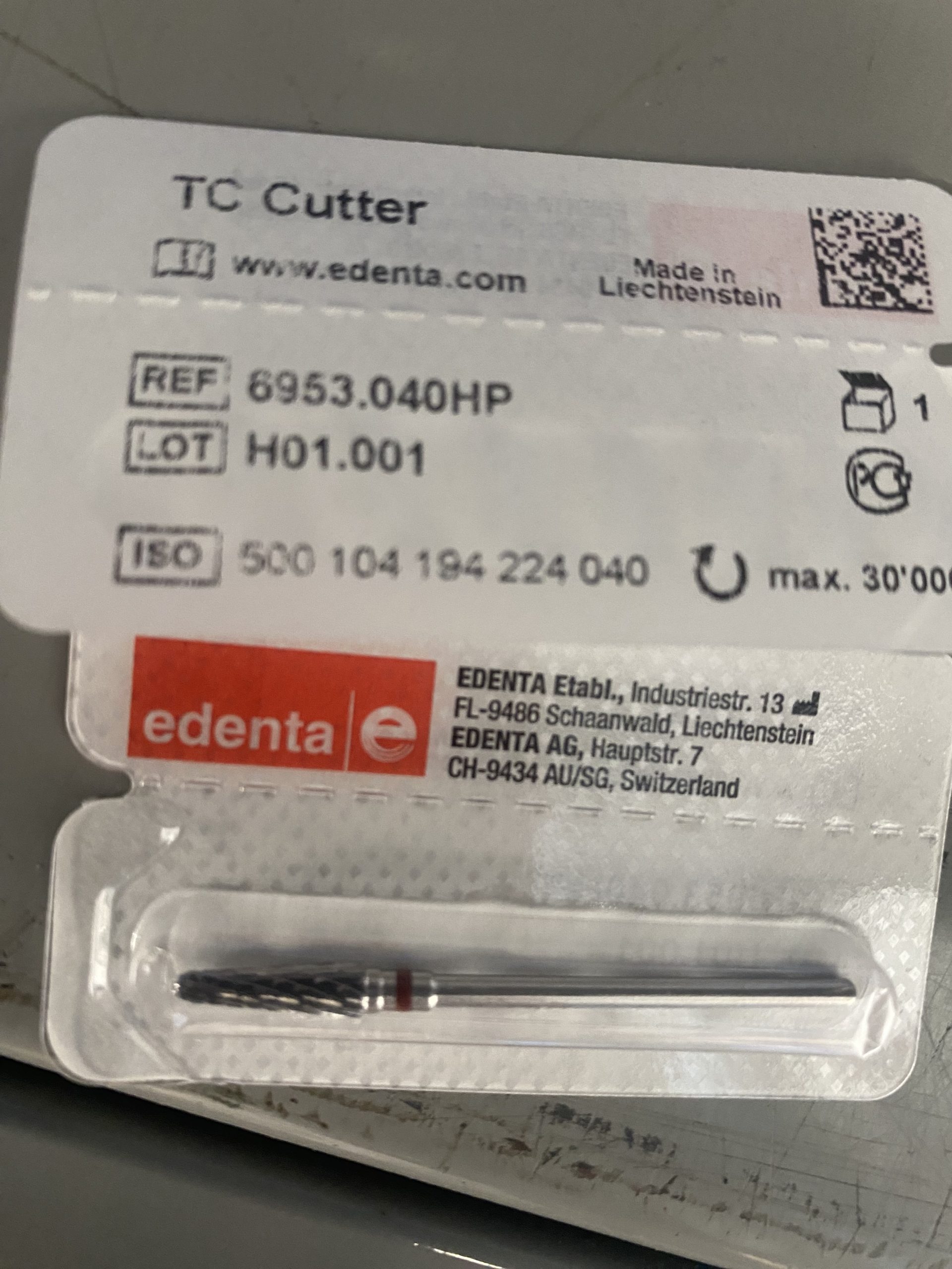 Edenta – TC cutter Volcano Cross Cut Fine/Course x 2 | Metrodent